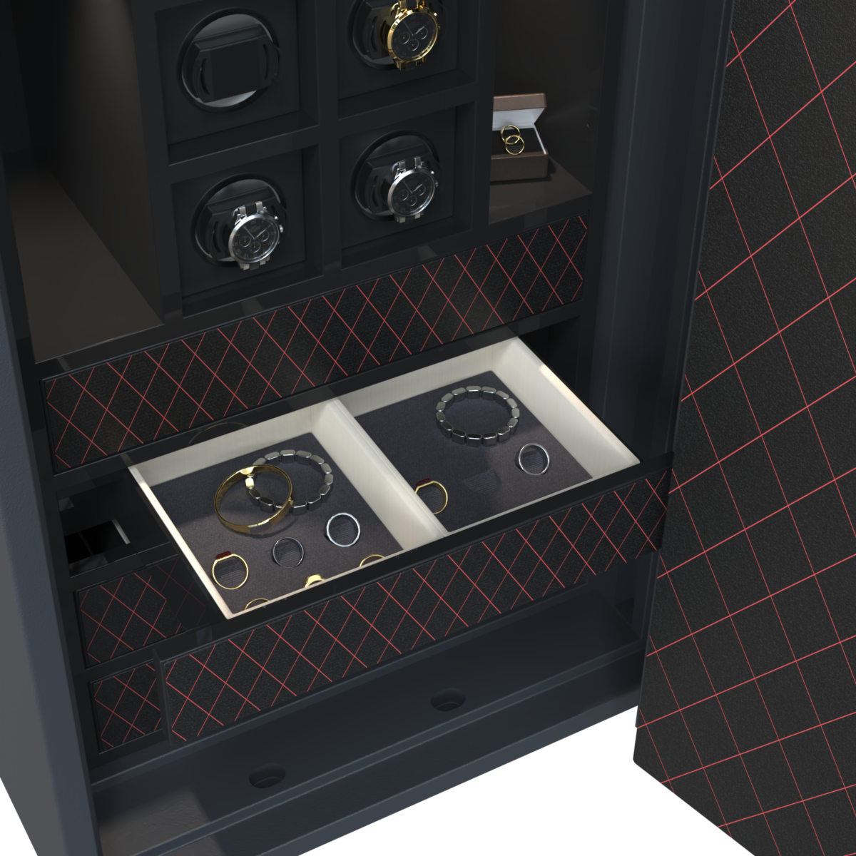 Custom-made Luxury watch safe | Nauta.com